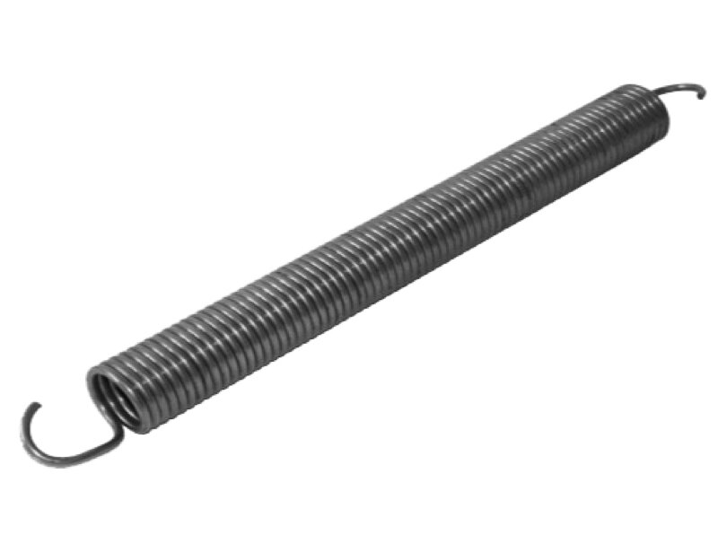 Zugfeder mit Haken, Novoferm, weiß - TorDOc